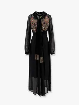 PHILIPPA 1970 Sutton Embellished Viscose Maxi Dress