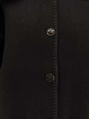 TOTEME Embroidered Scarf Jacket In Wool Blend