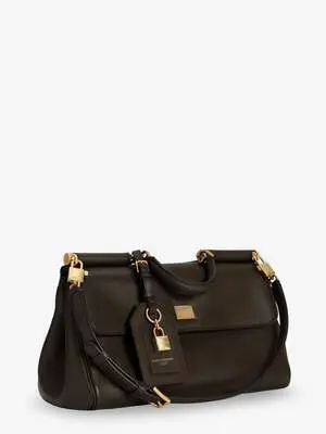 Dolce & Gabbana My Sicily Leather Crossbody Bag