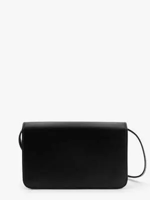 TOTEME T-lock Leather Crossbody Bag