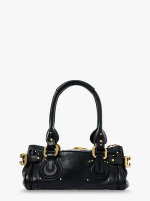 Chloé Paddington Small Leather Handbag With Oversized Lock