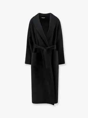 HEVO Alliste Wool Coat - Black