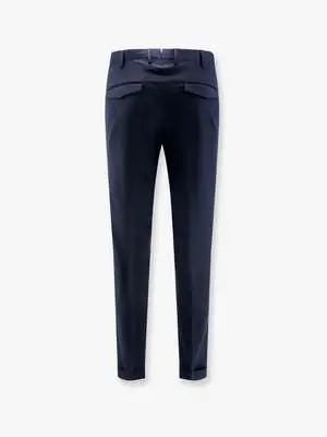 PT TORINO Style Stretch Wool Master Fit Trousers - Blue