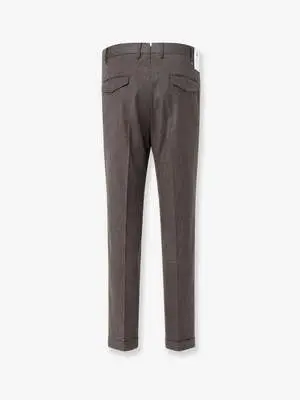 PT TORINO Style Stretch Wool Trousers