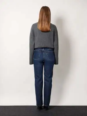 TOTEME Straight Leg Denim Jeans