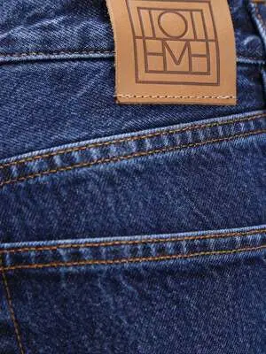 TOTEME Straight Leg Denim Jeans