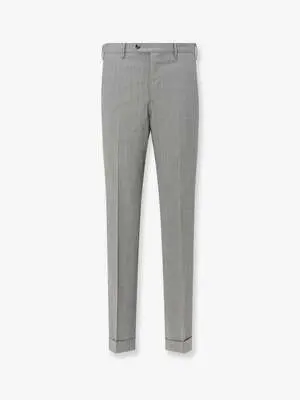 PT TORINO Madras Wool Trousers