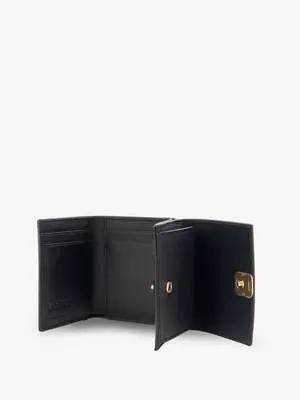 Loewe Anagram Tri-fold Leather Wallet