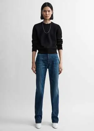 TOTEME Merino Cotton Crew Knit