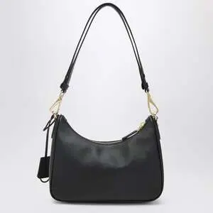 Prada Black Re-edition Mini Bag In Saffiano Leather - Brown