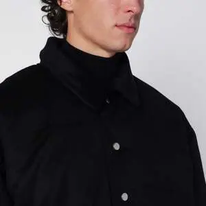 Soft Goat Wool And Cashmere Down Jacket