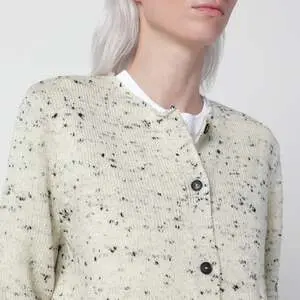 CORDERA Mélange Merino Wool Cardigan