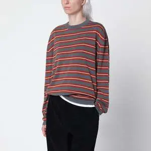 CORDERA Oversized Striped Organic Cotton Sweater