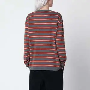 CORDERA Oversized Striped Organic Cotton Sweater