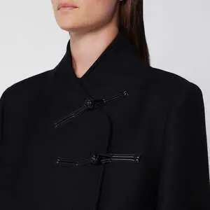 RÓHE Virgin Wool Coat With Pankou Fastening