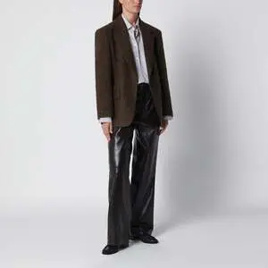 RÓHE Checked Wool Oversized Blazer
