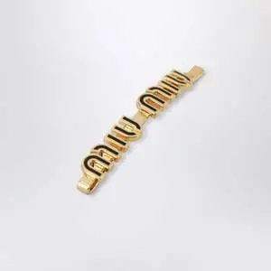 Miu Miu Enamelled Metal Hair Clip
