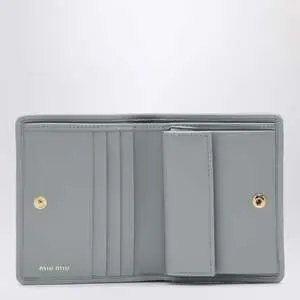 Miu Miu Pearl Matelassé Nappa Leather Wallet