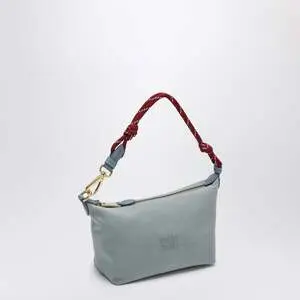 Miu Miu Gabardine Pouch With Embroidered Logo