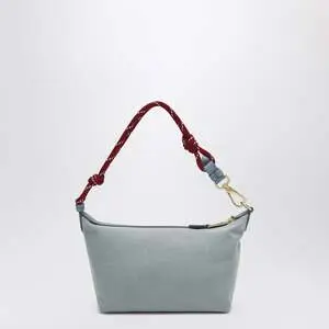 Miu Miu Gabardine Pouch With Embroidered Logo