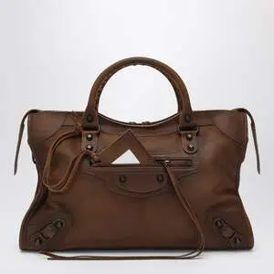 Balenciaga Le City Medium Leather Bag