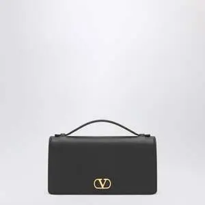 Valentino Garavani Vlogo Signature Chain Wallet - Black