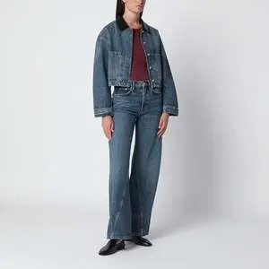 ANINE BING Yuma Jacket In Washed Denim