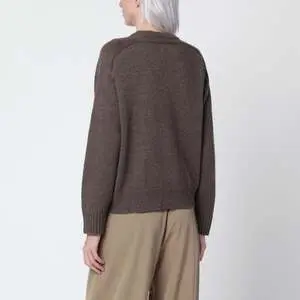 Loulou De Saison Wool & Cashmere Cardigan - Brown