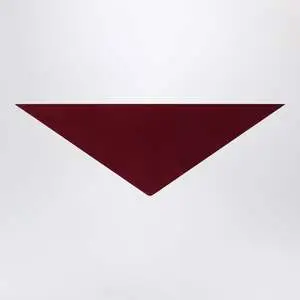 LE BONNET Bandana In Wool And Caregora In Wine