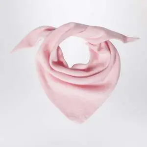 LE BONNET Bandana In Wool And Caregora In Blush
