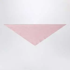 LE BONNET Bandana In Wool And Caregora In Blush