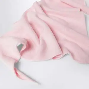 LE BONNET Bandana In Wool And Caregora In Blush