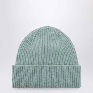 LE BONNET Beanie In Wool And Caregora In Basil
