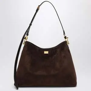 Dolce & Gabbana Vittoria Large Suede Bag