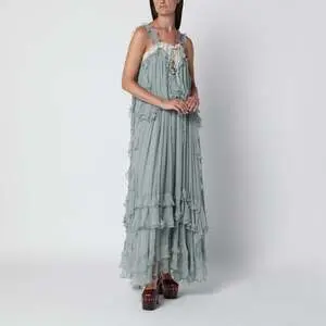 Chloé Smoggy Silk Muslin Long Dress