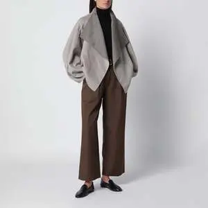 THE FRANKIE SHOP Onelle Short Wool-blend Coat