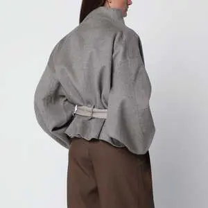 THE FRANKIE SHOP Onelle Short Wool-blend Coat