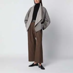 THE FRANKIE SHOP Onelle Short Wool-blend Coat