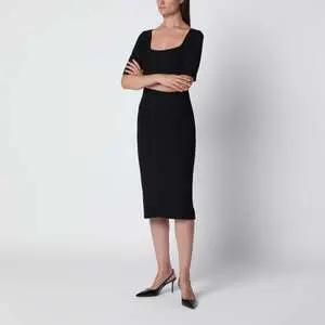 Dolce & Gabbana Double Wool Crêpe Dress