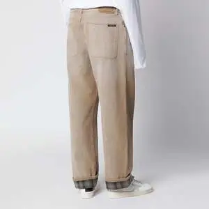 GOLDEN GOOSE Dégradé-effect Cotton Painter Trousers