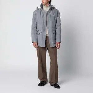 Brunello Cucinelli Wool Parka With Drawstring Hood