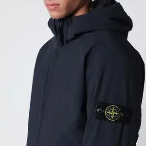 Stone Island Navy Hooded Jacket