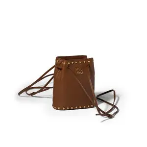 Miu Miu Studded Leather Pouch
