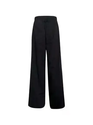 LEE MATHEWS Poplin Wide-leg Palazzo Pants