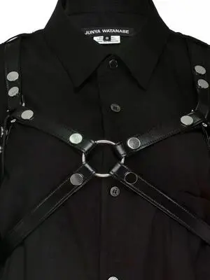 Junya Watanabe Harness-detail Long-sleeve Midi Dress