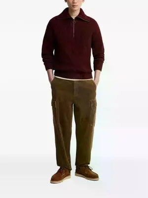 Barbour Riggbay Wool Half-zip Sweater