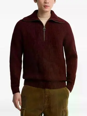 Barbour Riggbay Wool Half-zip Sweater