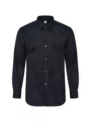 Comme Des Garçons Pinstripe-patterned Shirt - Black