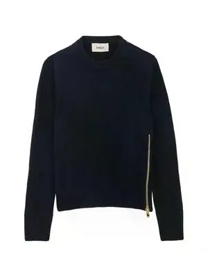 Ba&sh Cheyla Side-zip Sweater - Blue