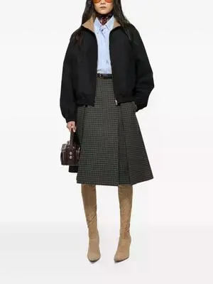 Acne Studios Embroidered-logo Zip-up Jacket